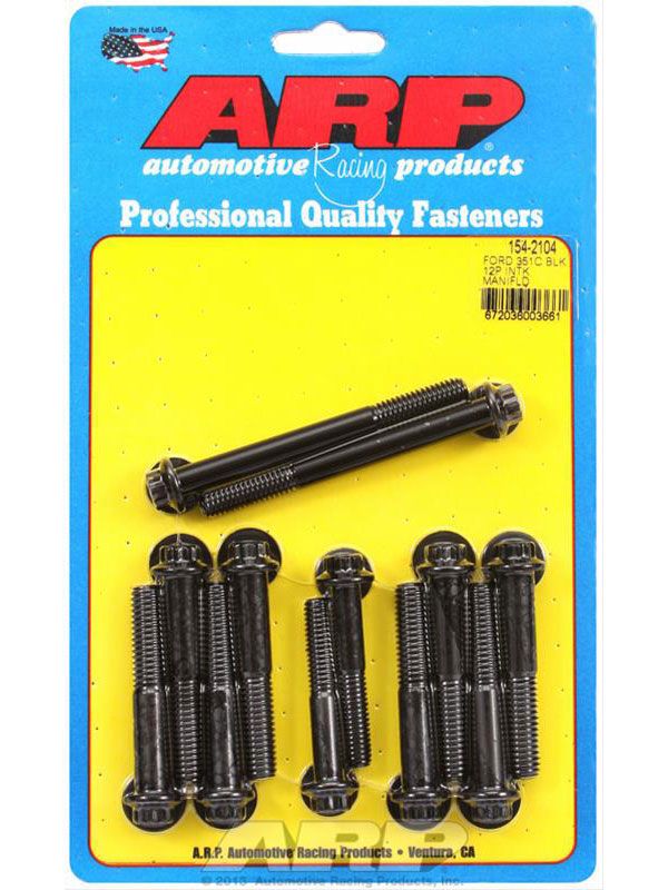 ARP BOLT KIT SB Ford 351C Intake Manifold Kit 154-2104 – Speed ...